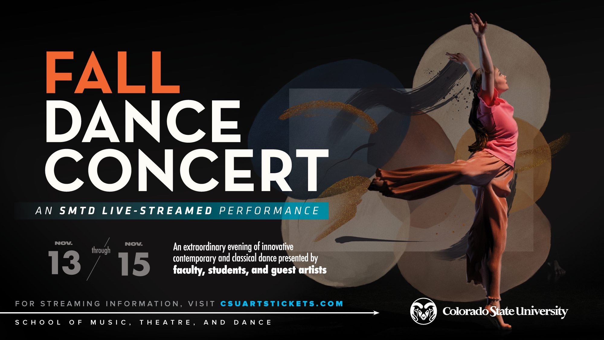 Dance Concert Poster Design