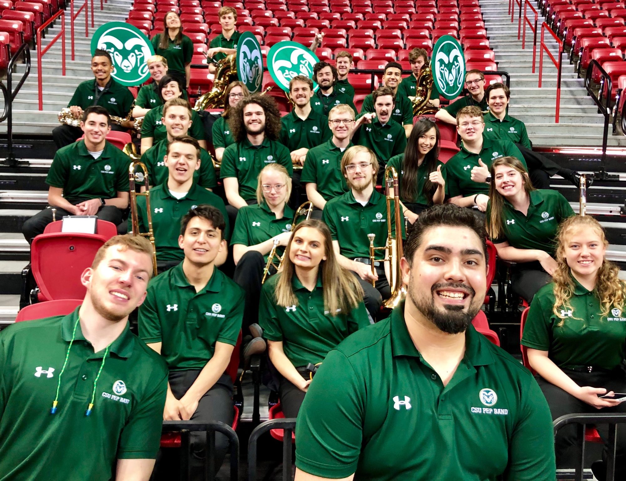 Basketball Pep Band closes out the season - Music