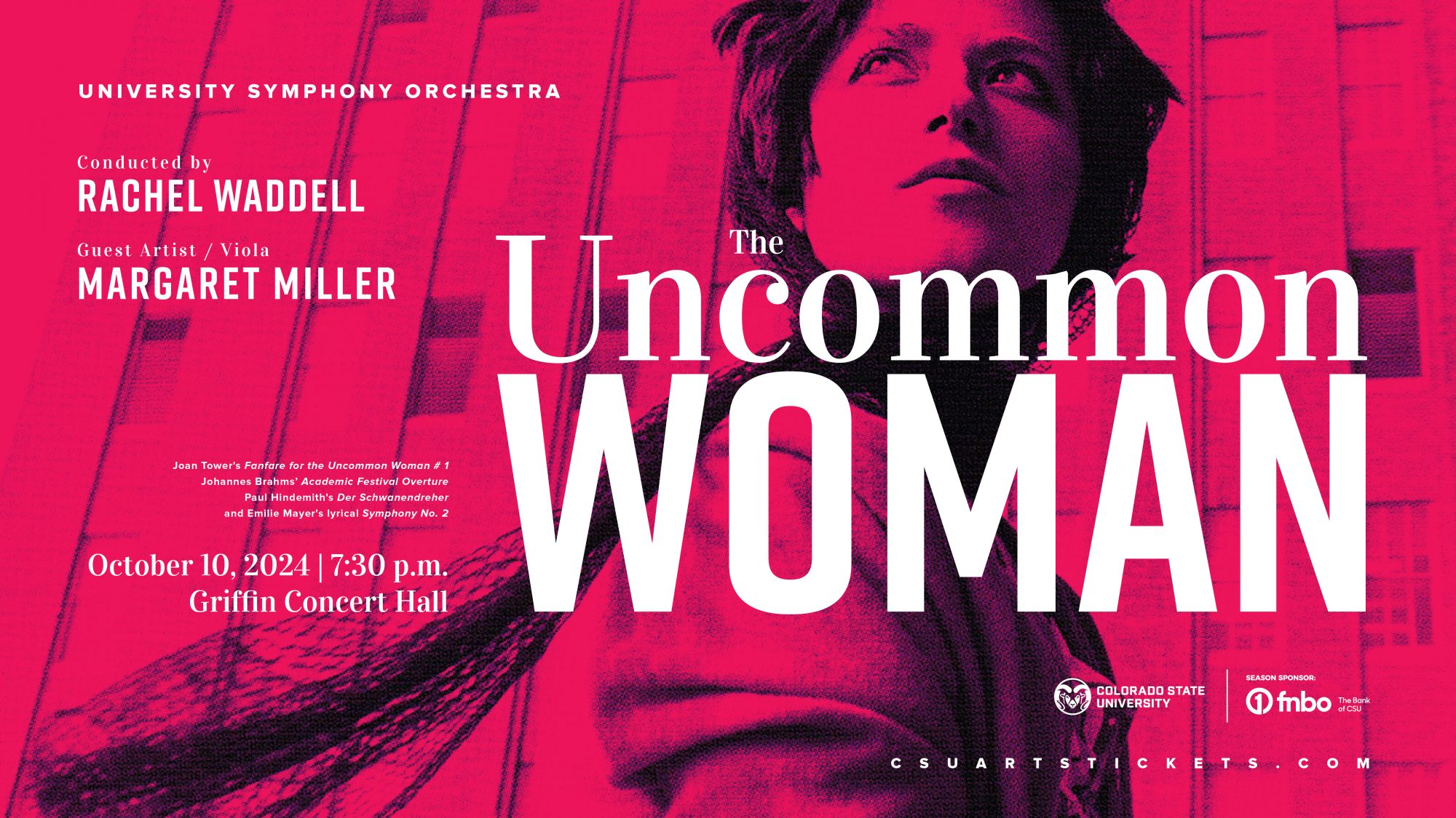 University Symphony Orchestra Concert: The Uncommon Woman - Music