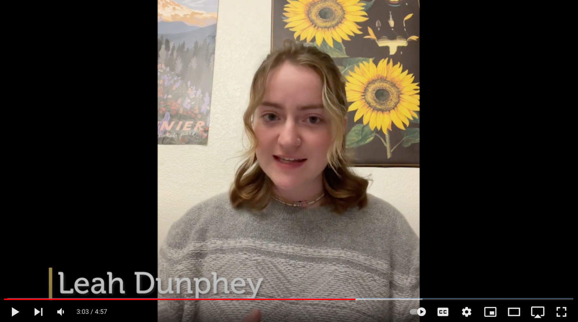 Music Education student Leah Dunphey named to state's Future Educator ...