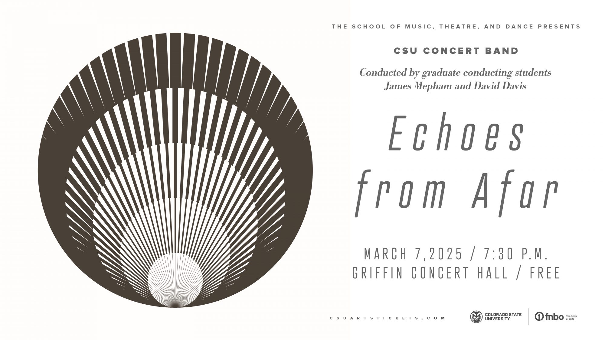 Concert Band Concert: Echoes from Afar/ FREE - Music