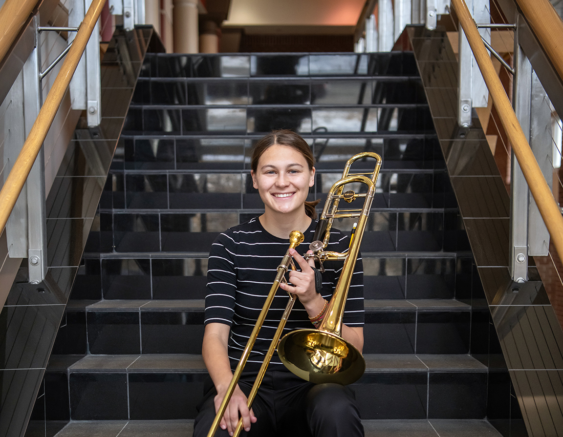 Hannah Steward named finalist in International Trombone Association ...